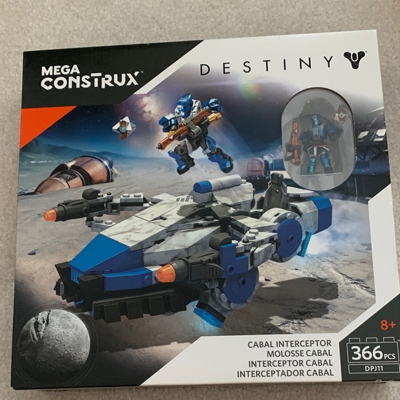 Mega Construx | Toys | Mega Construx Destiny Cabal Interceptor Building ...